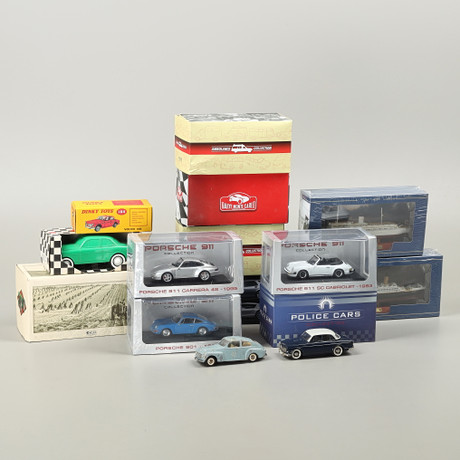 MODELLBILAR, 15 st, 1900/2000-tal. Leksaker - Leksaker - Auctionet