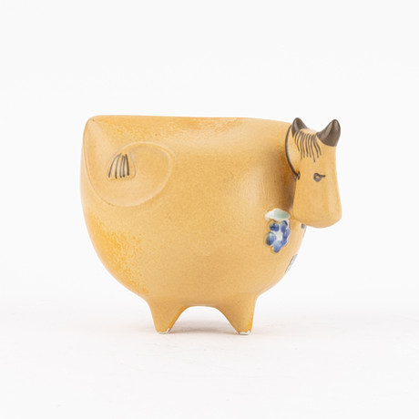 LISA LARSON. Figurine, Cow from the series “Stora Zoo”, Gustavsberg ...