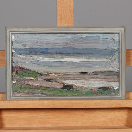 BENGT CRANTZ. OIL ON PANEL signed. Art - Paintings - Auctionet