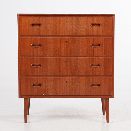 Chest of drawers. Teak, 60-70s, four box boxes. Furniture - Chests of ...