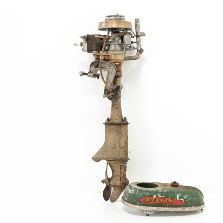 A boat engine, Dolphin, 1950s (Green). Miscellaneous - Miscellaneous ...