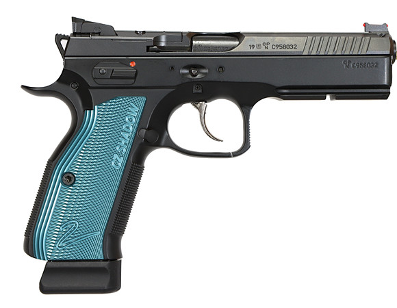 PISTOL, tjeckien, Halvautomatiskt, fabrikat CZ, modell Shadow 2, kaliber 9mm (9x19), tillv.nr ...