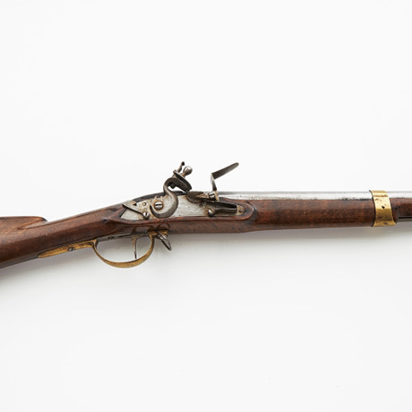 FLINTLOCK RIFLE, Swedish, repair model m/1791-1805. Weapons & Militaria ...