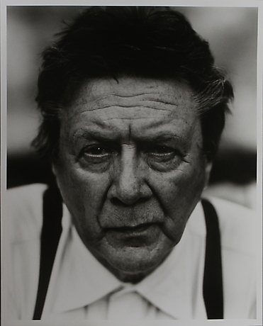 MATTIAS EDWALL. "Allan på Högbergsgatan 1992" Gelatin silver photograph ...