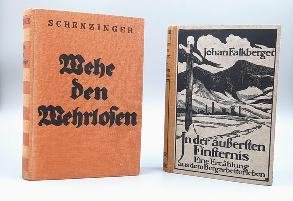 TWO WW2 GERMAN BOOKS FROM A KRIEGSMARINE U-BOAT LIBRARY - 1807 - 593 ...