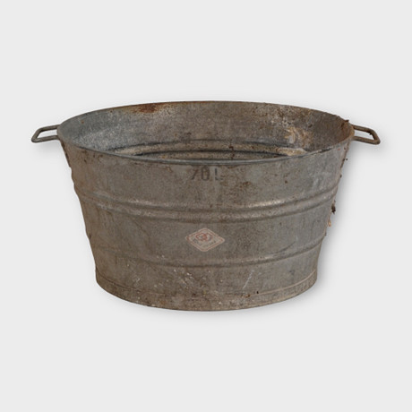 ZINKBALJA, 70 liter, Gävle galvan, 1900-tal. Silver & Metall - Övriga ...