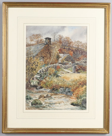 GEORGE DAVIES - EARLY 20THC WATERCOLOUR. Art - Paintings - Auctionet