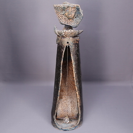 LJUBICA RATKAJEC KOCICA. STATUETTE, ceramic, signed Ljubica Kocica 1986 ...