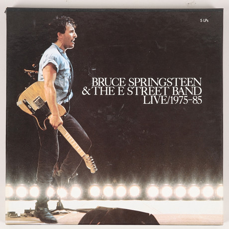 BRUCE SPRINGSTEEN. LPs, 5 pcs, compilation box, “Bruce Springsteen ...