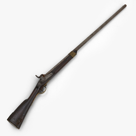 SLAGLOCK RIFLE, Swedish m/1815-45. Weapons & Militaria - Guns & Rifles ...