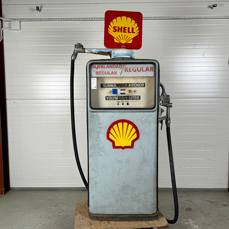 BENSINPUMP, "Shell", Star 97 AS, AB Ljungmans Verkstäder, Malmö ...