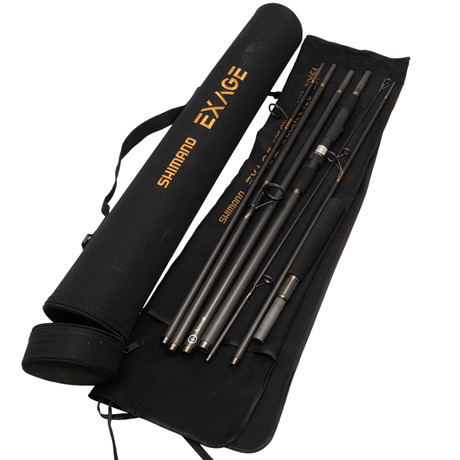 SHIMANO EXAGE CASED FISHING ROD. Collectables - Fishing equipment ...