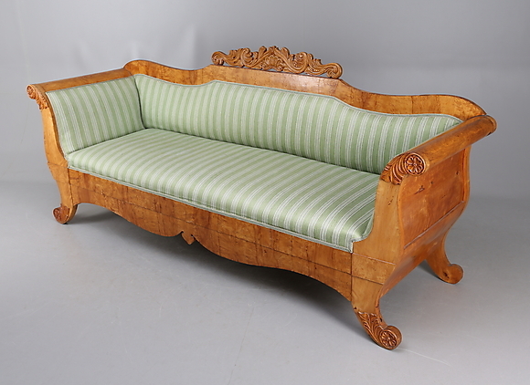 SOFA, Karl Johan style, 18/1900s. Folk art - Furniture - Auctionet