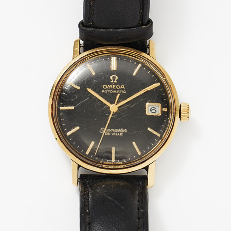 OMEGA, armbandsur, Seamaster De Ville, guld på stål, 1960-tal. Klockor ...