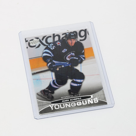 HOCKEY CARDS. YOUNG GUNS, Mark Scheifele, autograph. Books, Maps ...