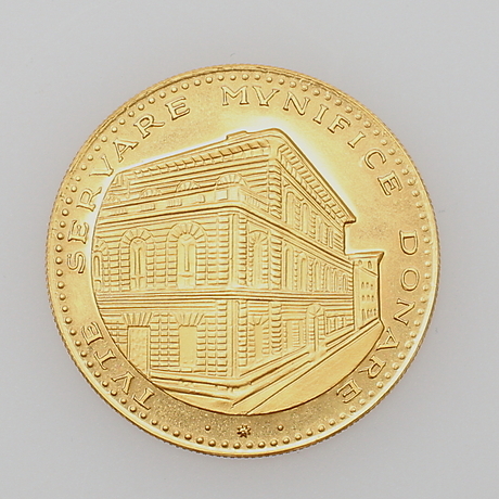 COIN, gold 18K, Milan, Italy, 1900s, weight 9.01 grams. Coins, Medals ...