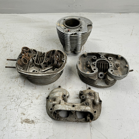 AJS/MATCHLESS, 350, Competition, cylinder and cylinder head, 1950s ...