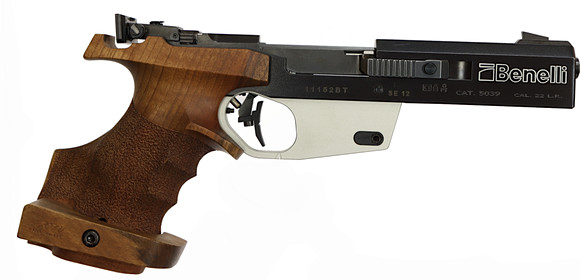 PISTOL, Italian, made by Benelli, model MP90S Wold Cup, calibre .22lr ...