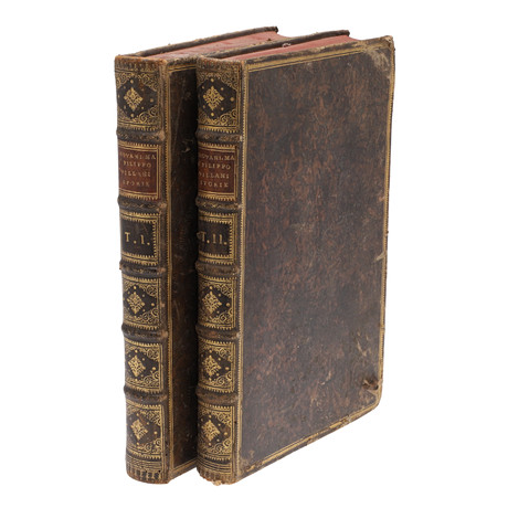 GIOVANNI VILLANI. Storie Di Giovanni, Matteo, E Filippo Villani, 2 ...