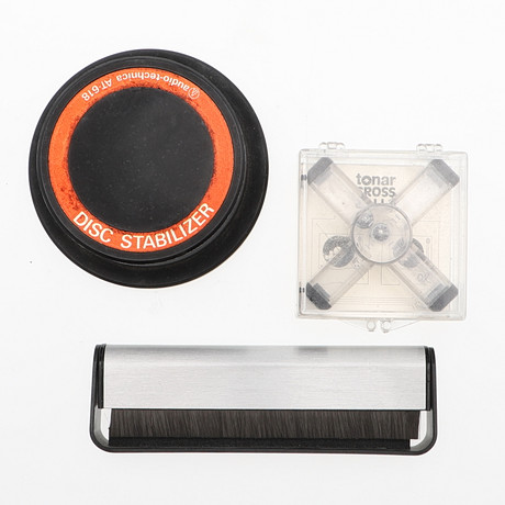 TILLBEHÖR TILL SKIVSPELARE, 3 delar, Disc Stabilizer, Tonar cross balls ...