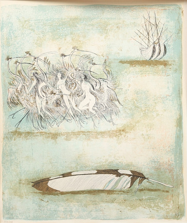 LARS BO. Exhibition poster, lithograph, Konsthallen i Landskrona ...