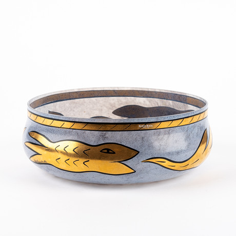 ULRICA HYDMAN VALLIEN, skål, glas, Artist Collection, signerad, Kosta ...