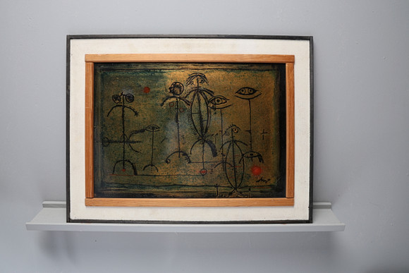 HORST JURI. Emalj på koppar, signerad. Konst - Övrigt - Auctionet