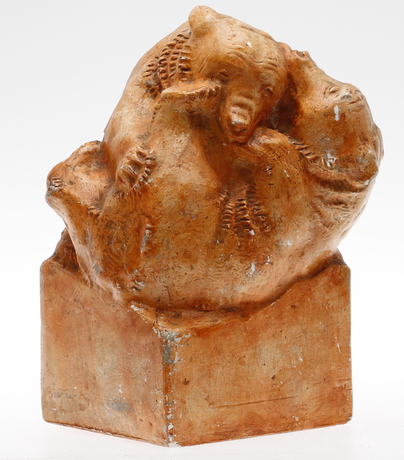 CARL FAGERBERG. Sculpture, plaster, sign. Art - Sculptures & Bronzes ...