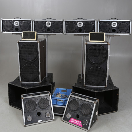 HÖGTALARSYSTEM, Bl.a EMINENCE, VF AUDIO. Samlarföremål ...