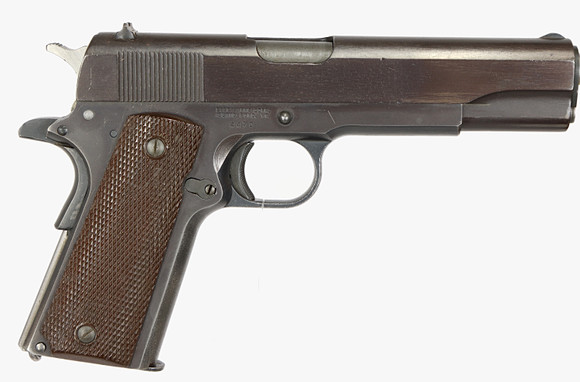 PISTOLA, Remington, modelo 1911 A1, calibre .45 ACP, n.º 4770. Armas ...