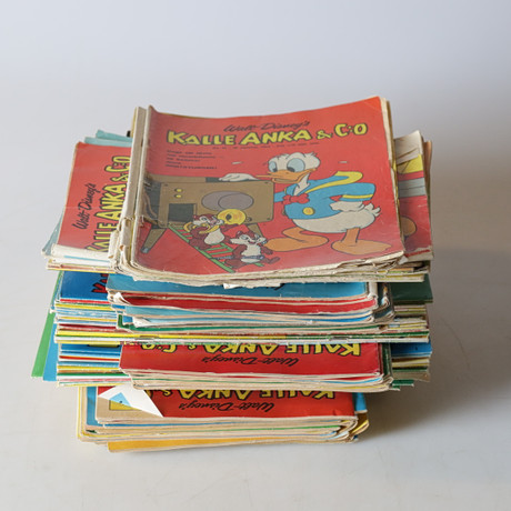 76 comic books, “Donald Duck & C:o”, Walt Disney, 1960s/70s. Toys ...