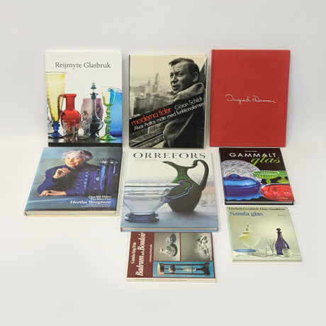 EIGHT ART BOOKS INCLUDING DESSAU, ORREFORS, ETC. Books, Maps ...