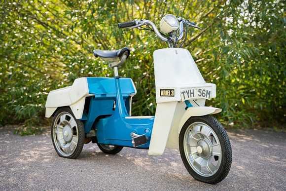 BSA ARIEL 3, England,1970-tal. Fordon, Båtar & Delar - Mopeder - Auctionet