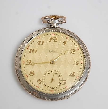 POCKET WATCH, silver Damas, early 20th century. Clocks & Watches ...