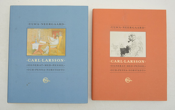 CARL LARSSON. CARL LARSSON. I'm 1-2. Signed with brush and pen. Books ...