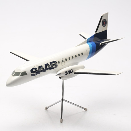 FLYGPLANSMODELL, SAAB 340. Space Models, England. Leksaker - Leksaker ...