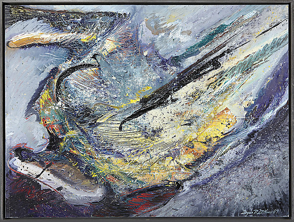 DITTMAR, PETER, ”spray”. Konst - Måleri - Auctionet