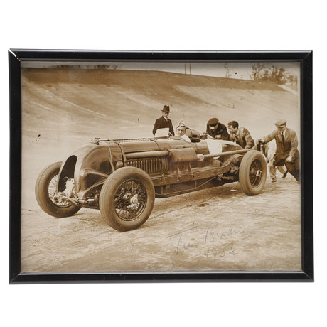 SIR HENRY RALPH STANLEY TIM BIRKIN. An autograph photograph signed ...