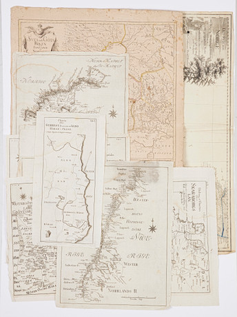 MAPAS MIXTOS, 11 unidades, incluidos mapas detallados de Marelius, 1 ...