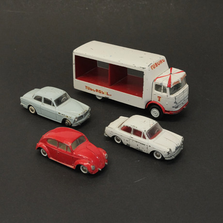 TEKNO, FYRA LEKSAKSBILAR. Leksaker - Leksaker - Auctionet