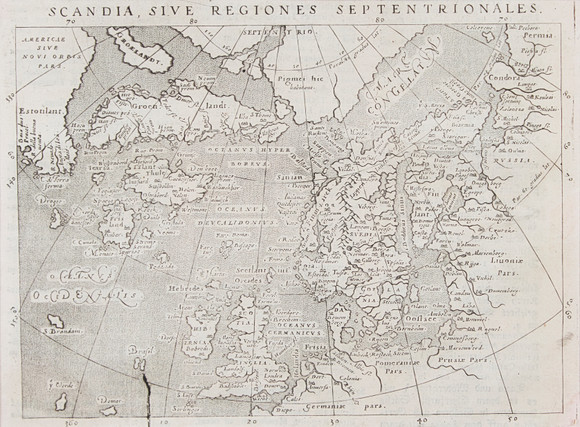 MAGINI - PTOLEMAEUS, Scania y regiones, 1597. Books, Maps & Manuscripts ...