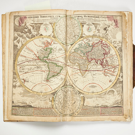 HOMANN, ATLAS MINOR - KLEINER ATLAS, ca 1730-40, 18 engraved maps ...