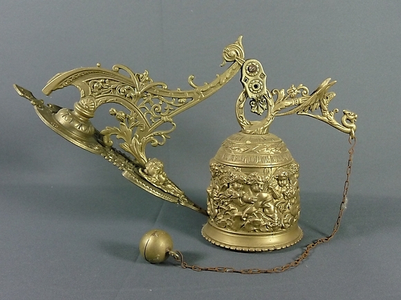 HOUSE BELL, 1800-tal. Silver & Metall - Övriga metallföremål - Auctionet