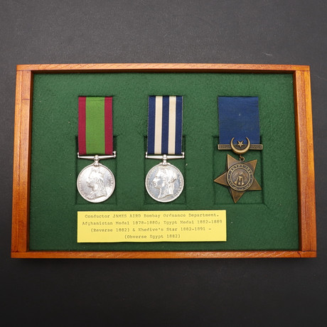 AN AFGHANISTAN AND EGYPT GROUP OF THREE TO THE ORDNANCE DEPARTMENT ...