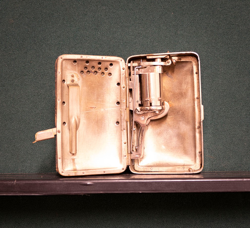 FRANKENAU'S Pinfire Purse Revolver Caliber 5mm Pin. Licence weapons ...