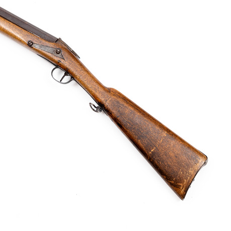 A set of two rifles with bayonet, from the 19th century. Renovation ...