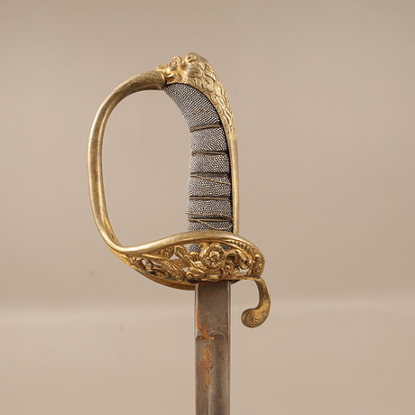 A sabel model for an infantry officer, Svalling, Sweden, 1870s. Weapons ...