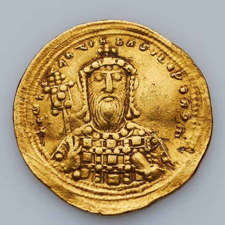 GOLD COIN Constantine VII, Byzantine Emperor 913-959 histamenon nomisma ...