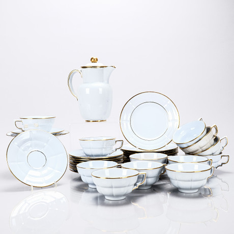 ARTHUR PERCY. TEA SET “GRAND” GEFLE 1930S/40S (33 PIECES). Ceramics ...