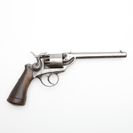 A TRANTER/ADAMS TYPE REVOLVER, Belgium, mid 19th century. Weapons ...